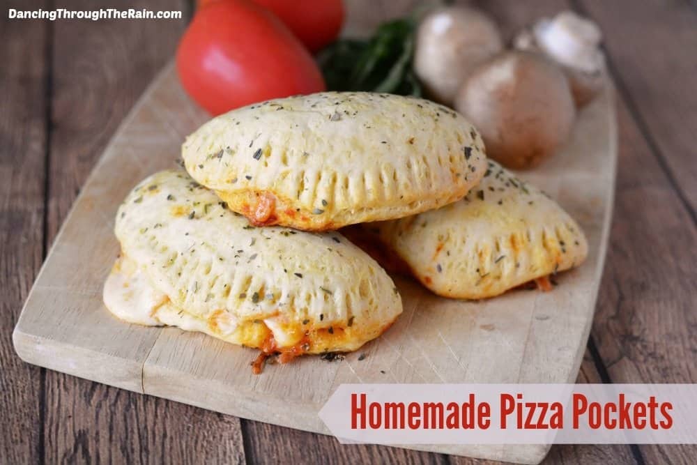 Homemade Pizza Pockets - Dancing Through the Rain