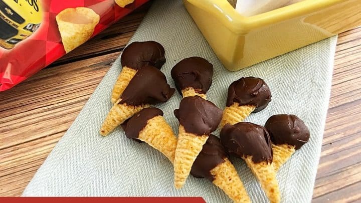 Chocolate Peanut Butter Bugles - Dancing Through the Rain