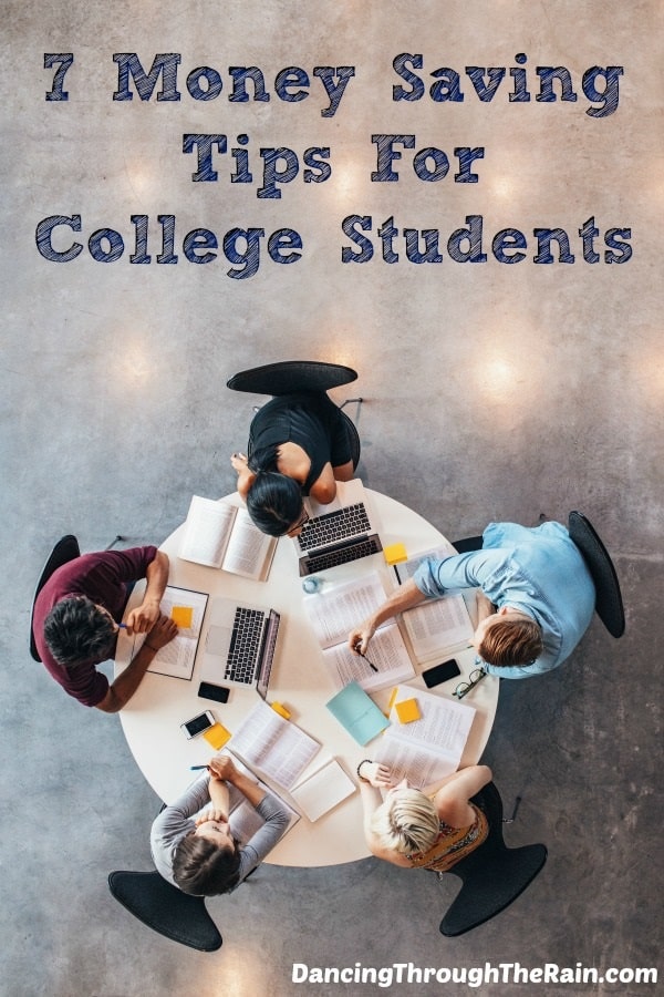 7 Money Saving Tips For College Students