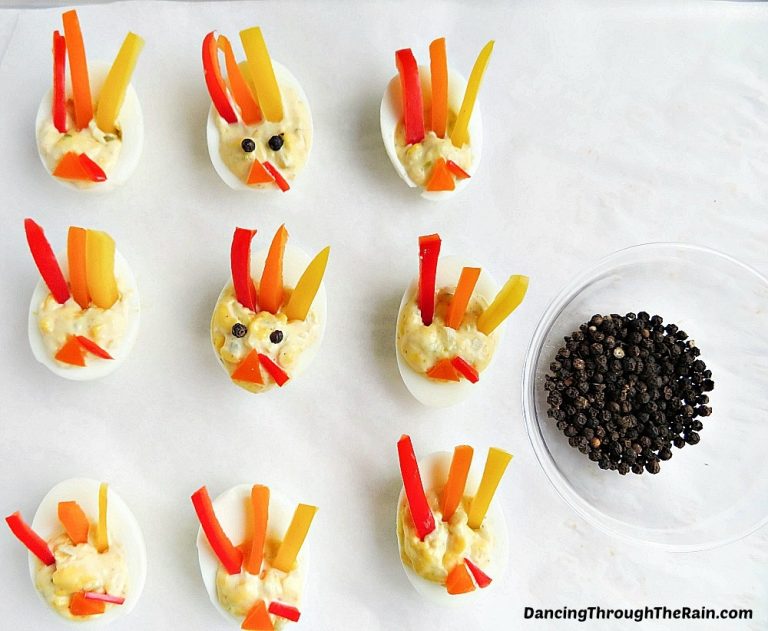 Best Deviled Eggs For Thanksgiving - Dancing Through the Rain