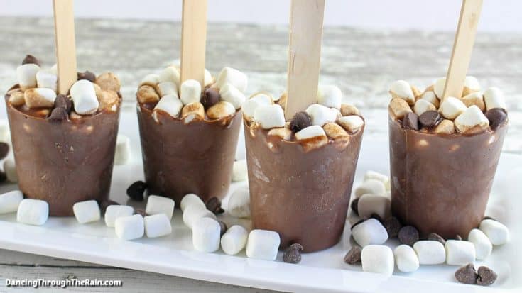 Hot Chocolate Popsicles - Dancing Through the Rain
