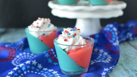 Easy Patriotic Pudding Cups Recipe - Dancing Through the Rain