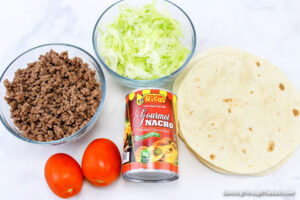 Easy Cheeseburger Pinwheels - Dancing Through the Rain