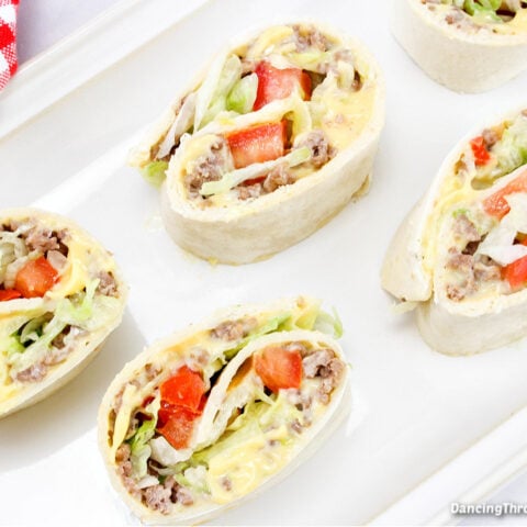 Slow Cooker Cheeseburger Soup - Dancing Through the Rain