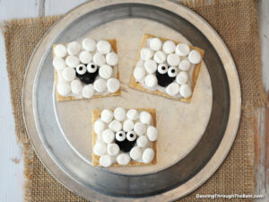 No-Bake Sheep Animal Cookies - Dancing Through the Rain