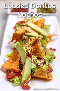 Loaded Doritos Nachos With Ground Beef - Dancing Through the Rain
