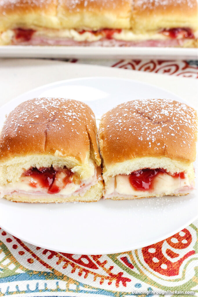Easy Monte Cristo Sliders - Perfect For Game Day! - Dancing Through the ...