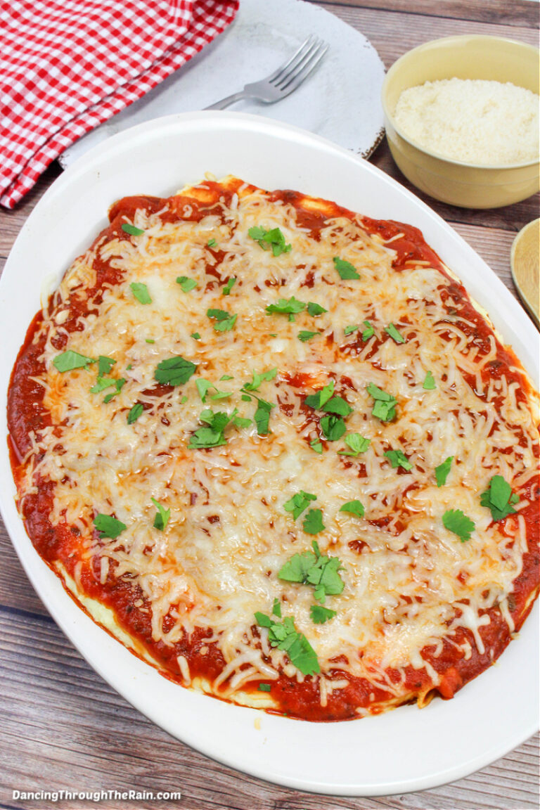 Easy Cheesy Penne Rigate Casserole - Dancing Through the Rain