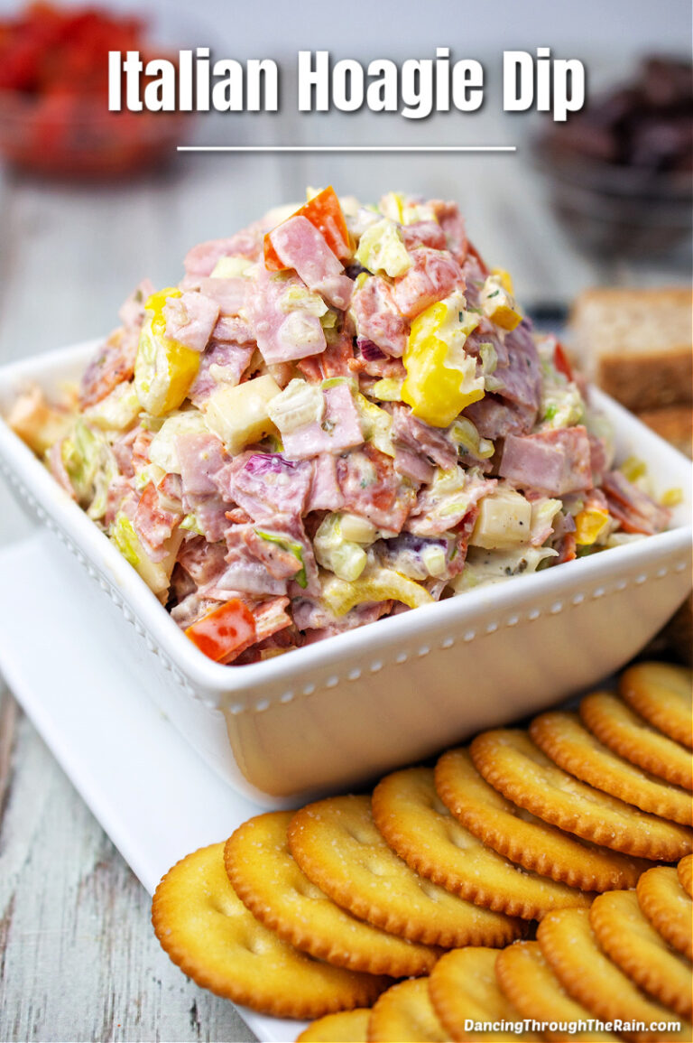 Easy Italian Hoagie Dip - Dancing Through the Rain