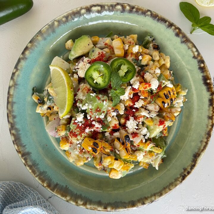 Easy Black Bean Avocado Salad - Dancing Through the Rain