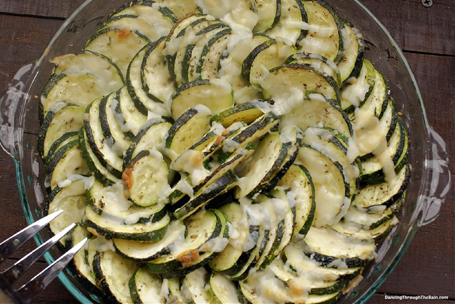Oven Roasted Parmesan Zucchini - Layered And Baked! - Dancing Through ...